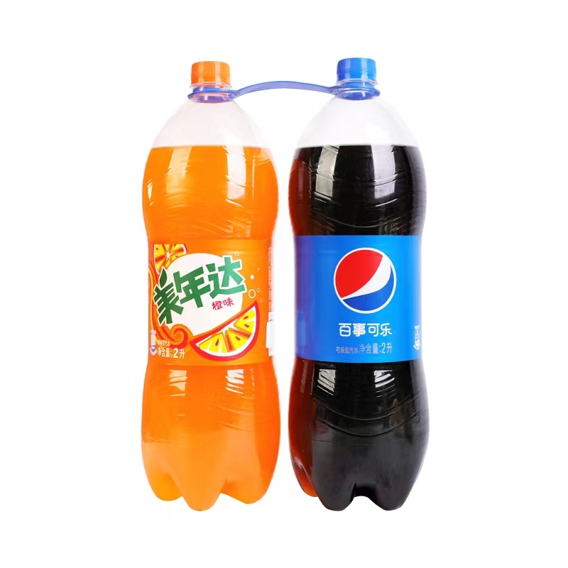 百事可乐 美年达汽水饮料2L组合装